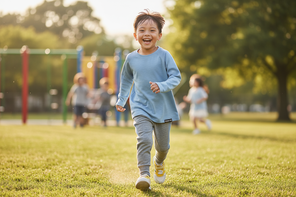 Temperature-Regulating Fabrics Keep Kids Comfortable
